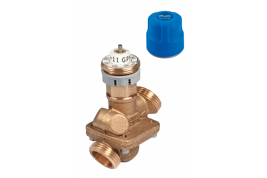 Pressure independent balancing and control valve AB‐QM | Danfoss