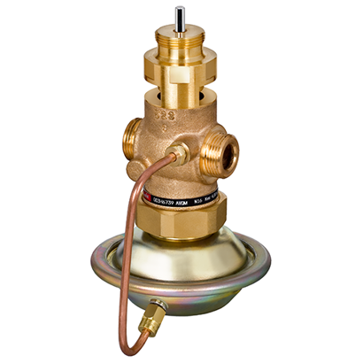 Controladores de caudal con válvula de control integrada (QM) | Danfoss