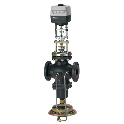 Controladores de caudal con válvula de control integrada (QM) | Danfoss