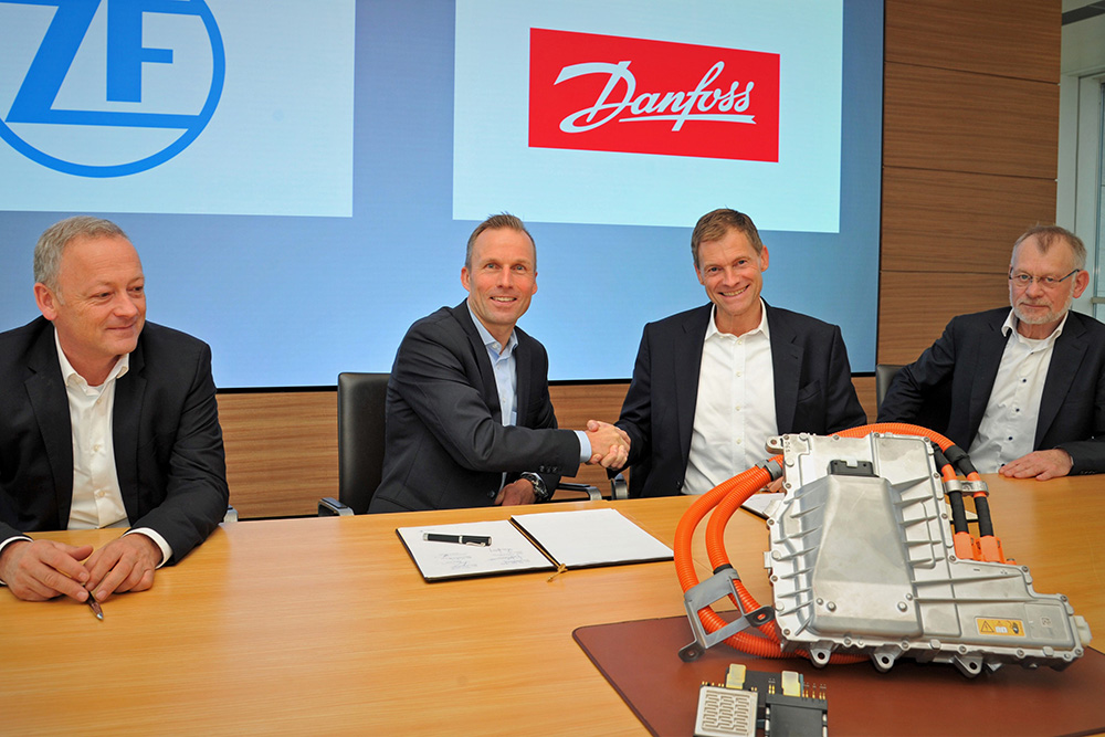 ZF and Danfoss seal strategic partnership | Danfoss