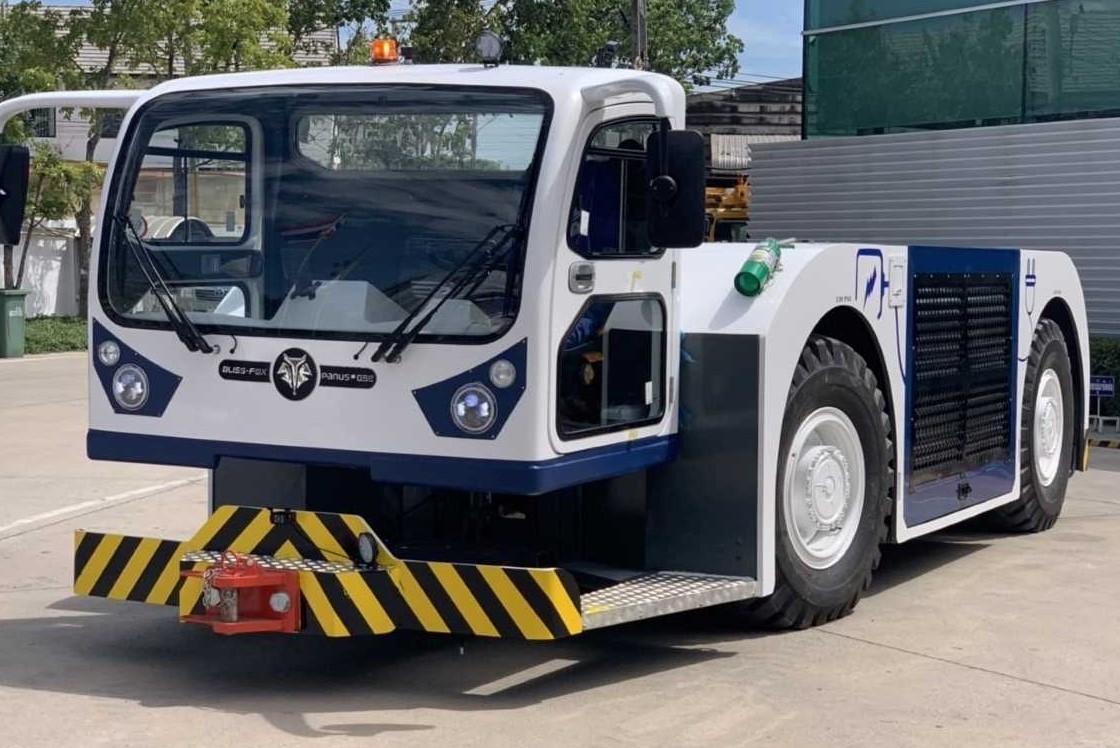 Editron powers a fully electric aircraft pushback tractor manufactured ...