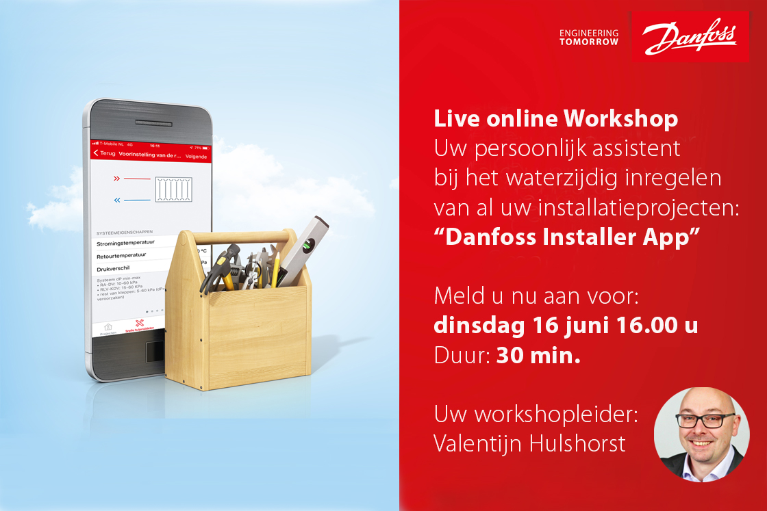 Danfoss Heating op 11 en 16 juni live met interessante webinars | Danfoss