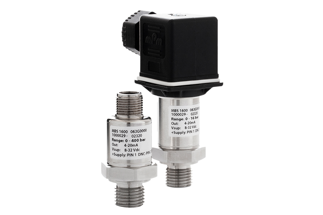 MBS 1600 pressure transmitters for plastics industry | Danfoss