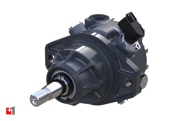 Variable displacement open circuit pump w/ piston motor (non reversing ...