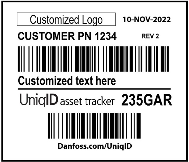 UniqID asset tracker | Danfoss