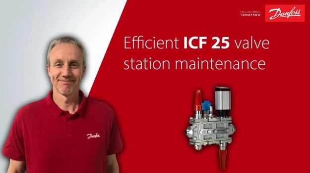 ICF Flexline™ stainless steel valve station | Danfoss