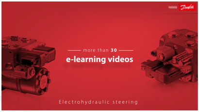 Electrohydraulic steering knowledge center | Danfoss