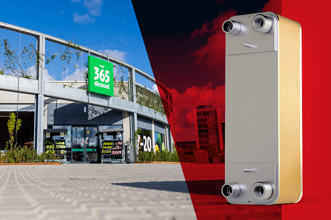 H48T-CH CO₂/Water brazed heat exchanger | Danfoss