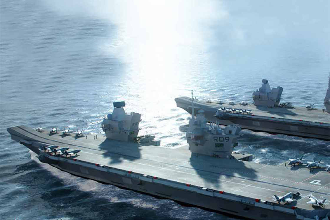 Danfoss pumps are selected for the Royal Navy's aircraft carriers | Danfoss