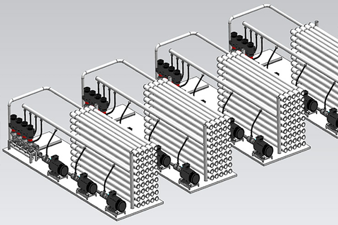 Multiple trains for large SWRO plants: how much flow should one pump ...