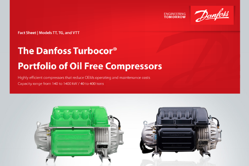 Danfoss Turbocor® TG series: Oil-free compressors using HF0-1234ze ...