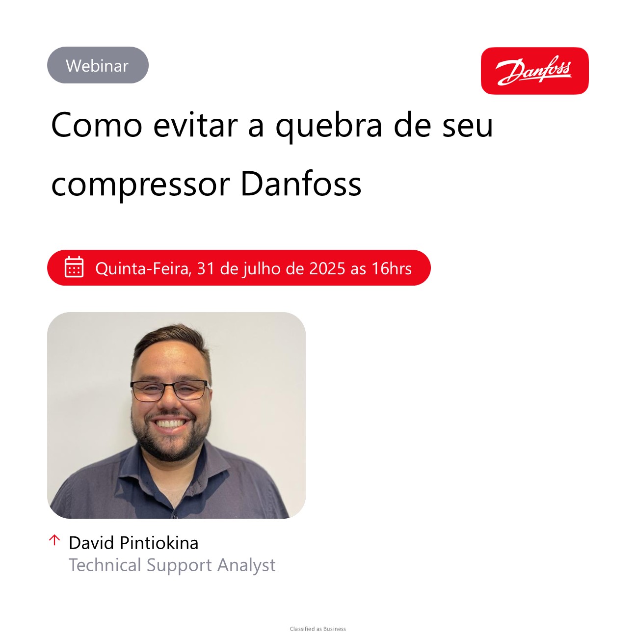 Webinar: Como evitar a quebra de seu compressor Danfoss | Danfoss