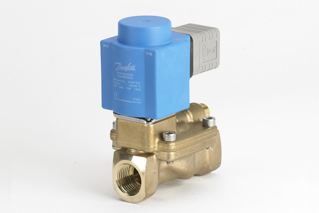 EV228BW 15-50, indirect servo-operated 2/2-way solenoid valve | Danfoss