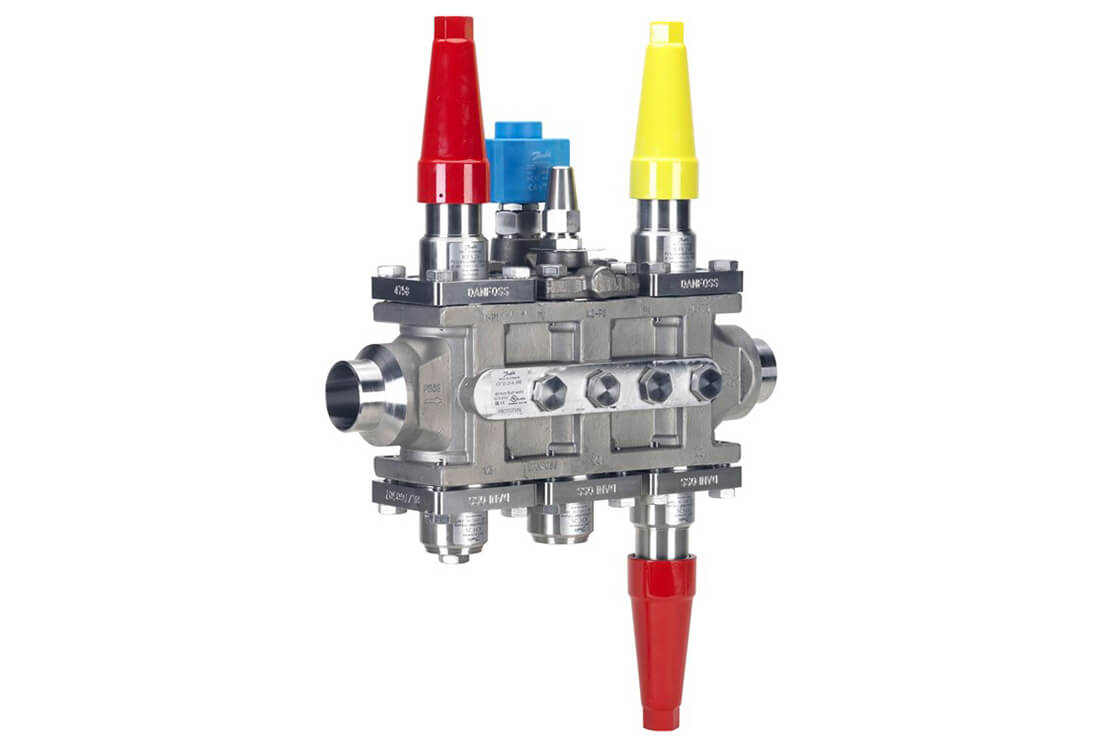The innovative valve station concept ICF for industrial refrigeration units | Danfoss