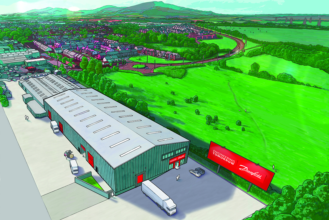 Building low-carbon global manufacturing facility in Scotland | Danfoss