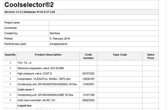 Coolselector®2 calculation & selection software | Free download | Danfoss