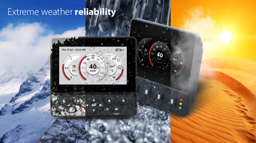 DM430E series displays - modern appearance, rugged design | Danfoss