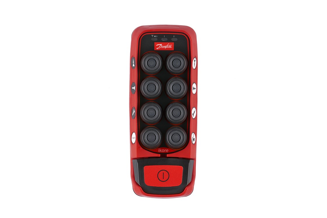 Ikore handheld remote control trasnmitter for overhead cranes | Danfoss