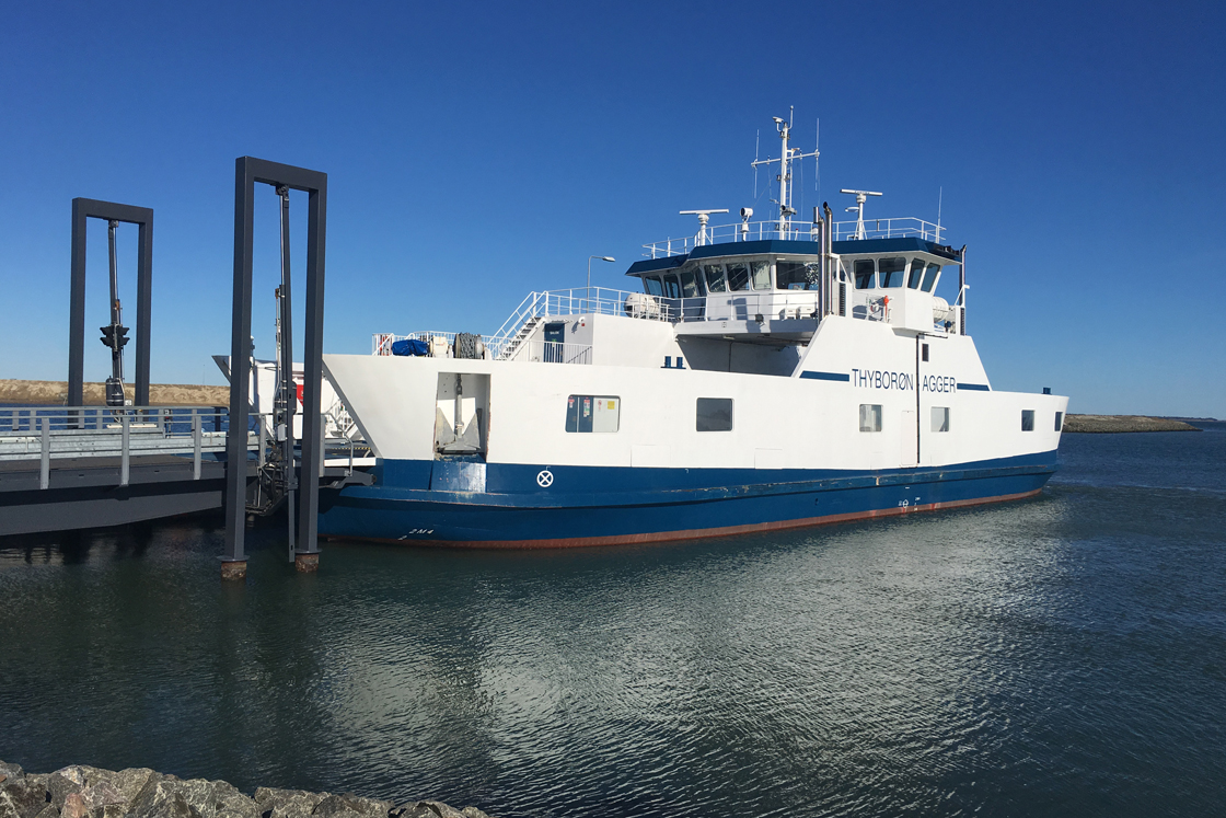 Denmark's first new-build hybrid ferry on key passenger route | Danfoss