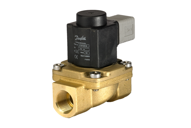 EV221BW 10-22电磁阀，直接先导式两位两通电磁阀 | Danfoss