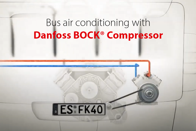 Efficient Thermal Management for Buses at Busworld 2023 | Danfoss