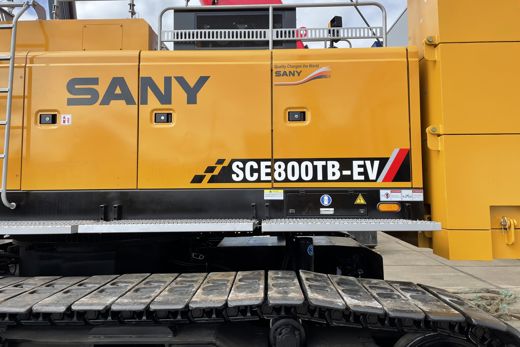 Danfoss technology powering new fully electric crawler crane | Danfoss
