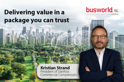 Efficient Thermal Management for Buses at Busworld 2023 | Danfoss