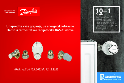 Danfoss jesenja akcija u Domingovim radnjama | Danfoss