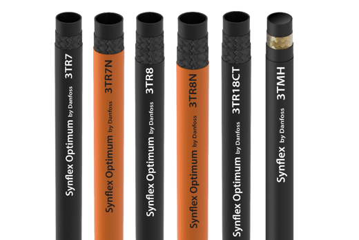 Synflex hydraulic hoses and fittings | Danfoss