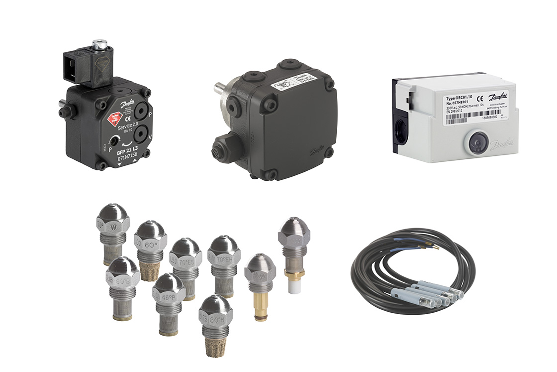 Brænderkomponenter | Danfoss