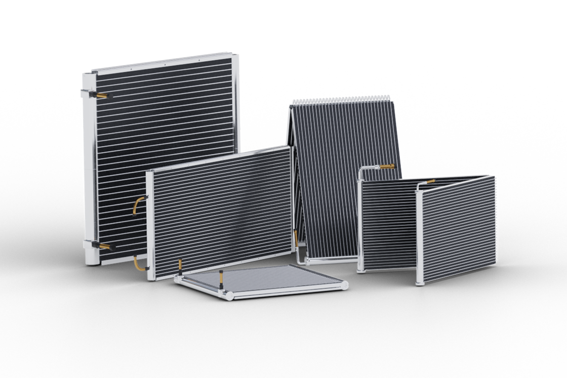 MCHE for A/C | Microchannel heat exchanger | Danfoss