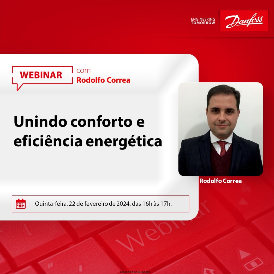 Webinar: Unindo conforto e eficiência energética | Danfoss