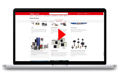 Danfoss Heat Selector online selection tool for heating application ...