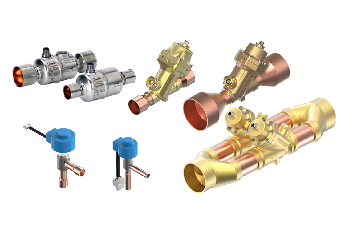 Electronic expansion valves (EEV) | Balanced ETS valve | Danfoss