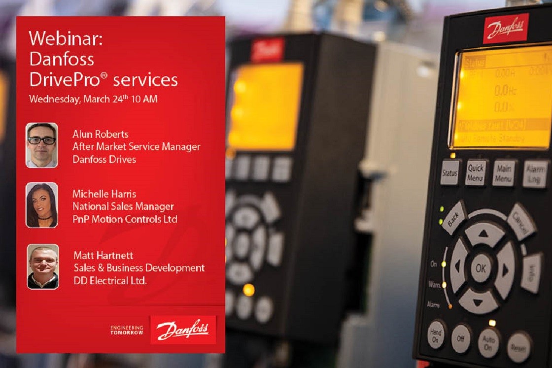 Join our upcoming Danfoss Drives webinar series | Danfoss