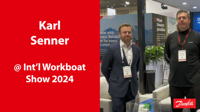 The International Workboat Show 2024 | Danfoss