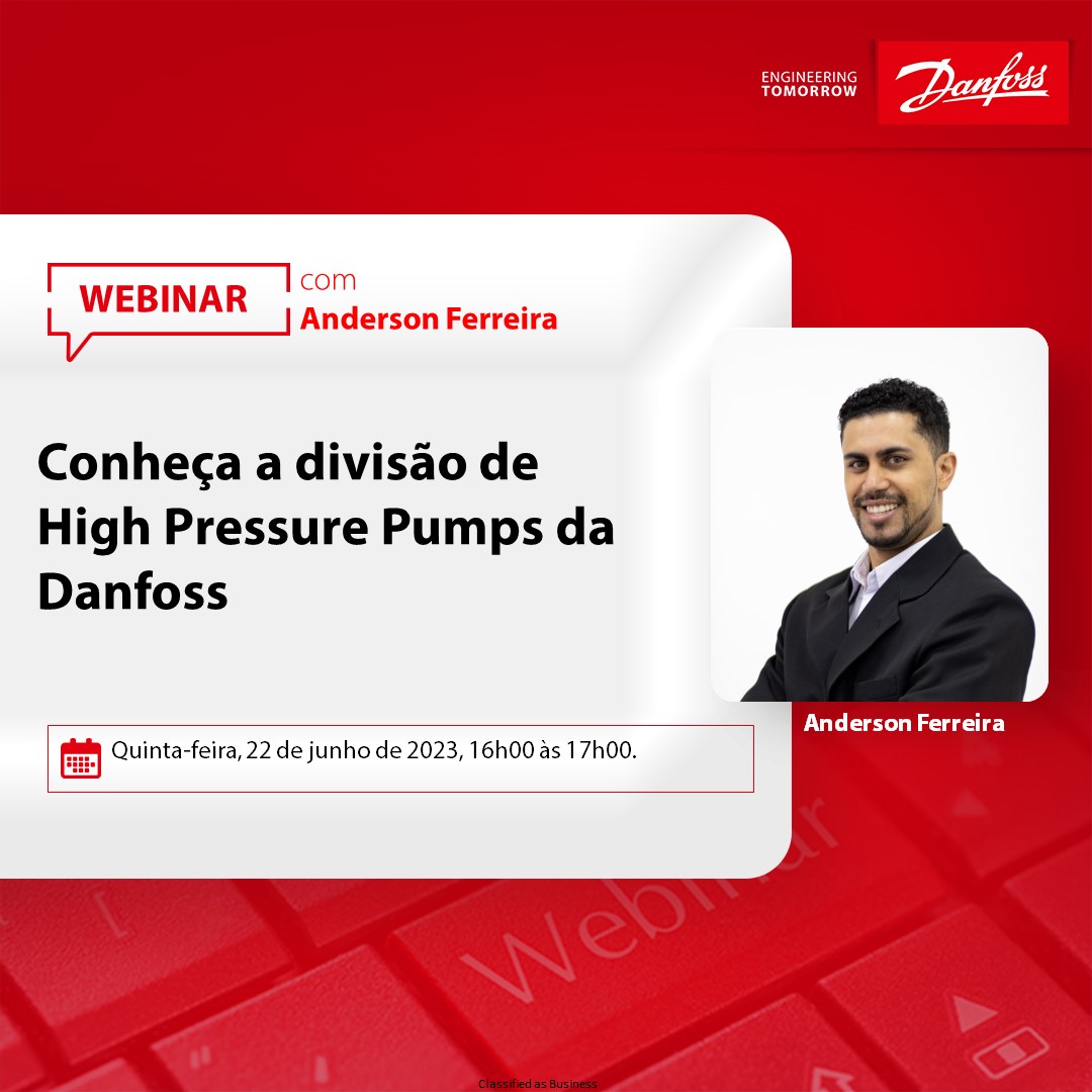 Webinar: Conheça a Divisão de High Pressure Pumps da Danfoss | Danfoss