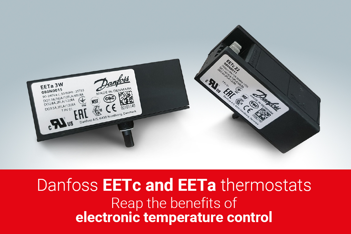 Compact EET thermostats give commercial refrigeration OEMs a fast route ...